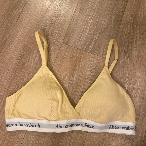 Abercrombie & Fitch | Intimates & Sleepwear | Af Yellow Bralette | Poshmark